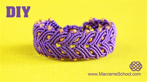 Laurel Leaf Bracelet Tutorial Macrame Babe YouTube