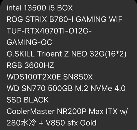 Mini Itx Build R Sffpc