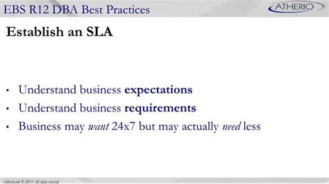 Ppt Oracle E Business Suite R12 Dba Best Practices Powerpoint Presentation Id1658237
