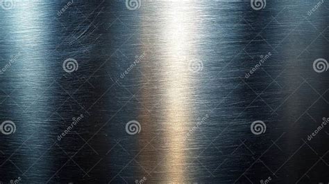 Textured Silver Metal Surface With Subtle Scratches And Reflections Creating An Industrial