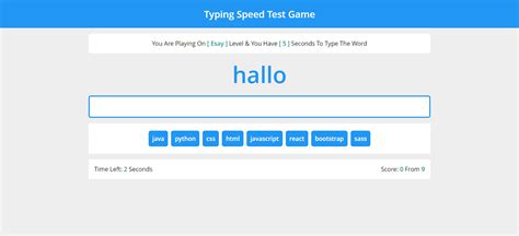 GitHub Karimaltbal Typing Speed Test Game It Is A Simple Game That Improves A Person S Typing
