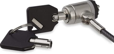 StarTech Com 6 6ft 2m Laptop Cable Lock With Keys Keyed Security Cable Lock For Compatible K