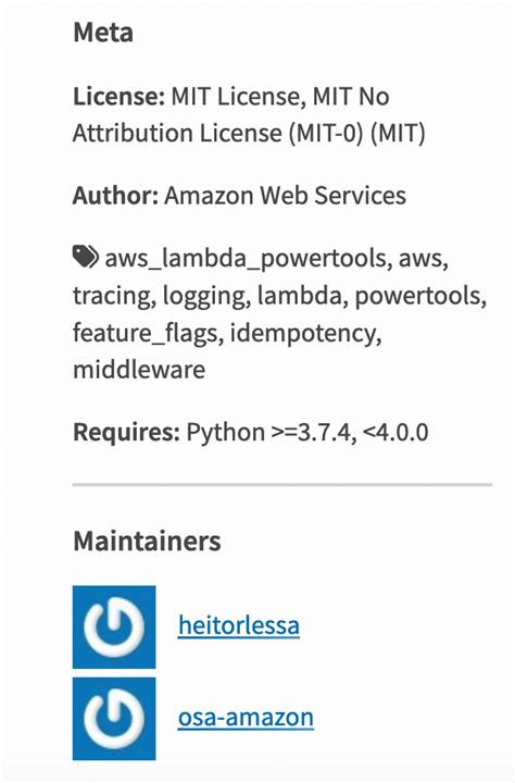 Maintenance Add Header To License · Issue 1881 · Aws Powertoolspowertools Lambda Python · Github