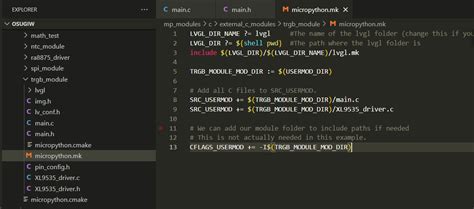 Addding LVGL To External C Module In Micropython How To LVGL Forum