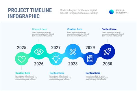 Project Timeline Infographic Graphic By Innni · Creative Fabrica