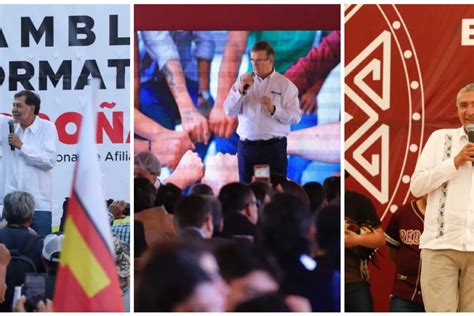 Presidenciables De Morena Estas Fueron Sus Actividades Hoy 13 De Julio