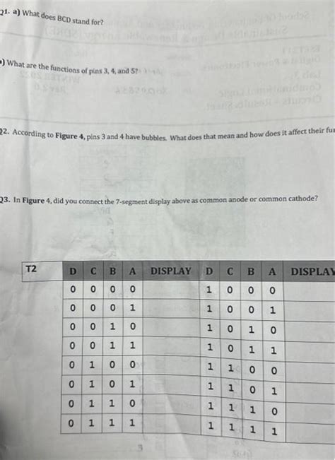 Solved Q A What Does BCD Stand For What Are The Chegg Com