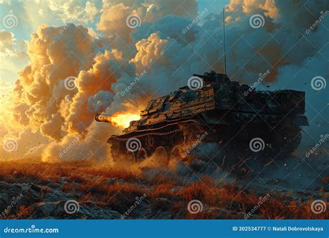 A Dynamic Scene Where Advanced Weaponry And Futuristic Projectiles Engage In A High Tech Battle