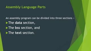 ASSEMBLY LANGUAGE Pptx