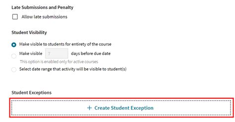 Achieve Create And Edit Groups For Assignment Exceptions