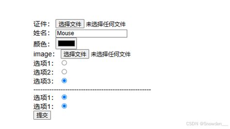 HTML中的form表单及其元素 EW帮帮网
