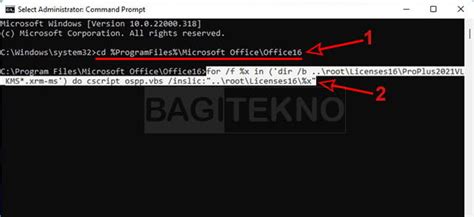 Aktivasi Office 2021 Dengan Cmd Blog Nya Mas Amin