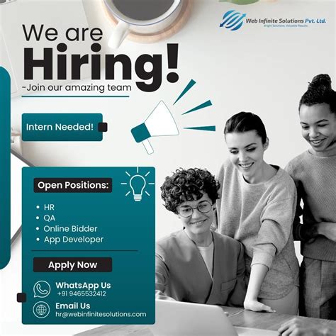 Jobs Jobhiring Webinfinitesolutions Web Infinite Solutions Pvt Ltd