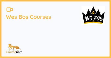 wes bos courses platform courseants