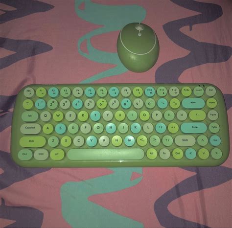 Green Mofii Keyboard And Mouse Computers And Tech Parts And Accessories Computer Keyboard On