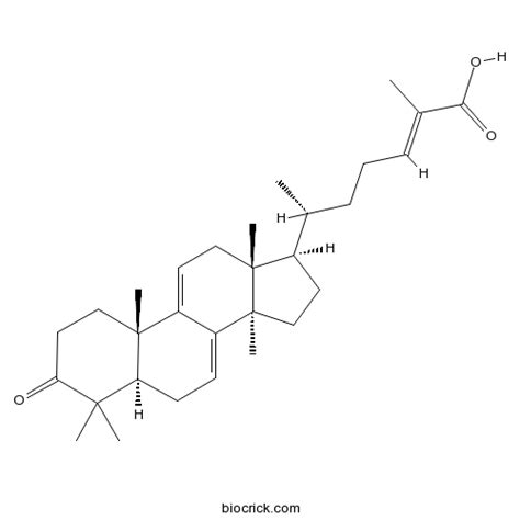 Ganoderic Acid S Cas 104759 35 5 Triterpenoids High Purity