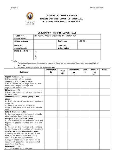 DOC Lab Report Cover Page DOKUMEN TIPS
