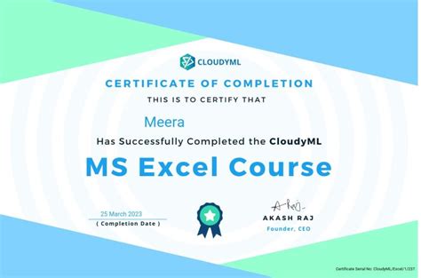 Meera Sarkar On Linkedin Excel Dataanalysis Cloudymlcertificate Gratitude