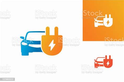 자동차 전기 로고 템플릿 디자인 벡터 엠블럼 디자인 개념 창조적 인 기호 아이콘 개념에 대한 스톡 벡터 아트 및 기타 이미지 개념 개념과 주제 건설 산업 Istock