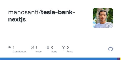 Github Manosantitesla Bank Nextjs