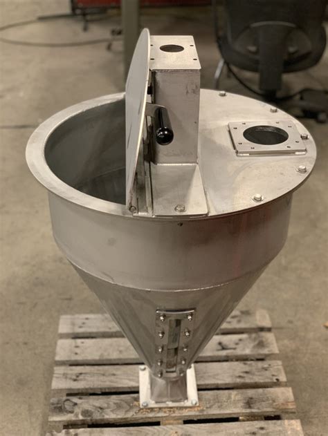 Extruder Feed Hopper Project Avon Lake Sheet Metal