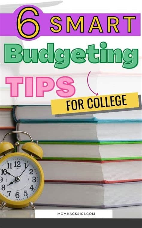 6 Budgeting Tips For College Students To Save Money Mom Hacks 101