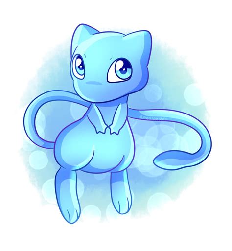 Shiny Mew Blue By Angelrosestar On Deviantart