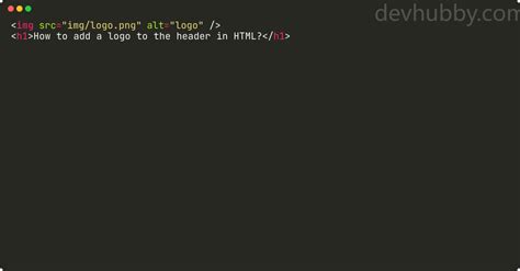 Insert Logo In Html Header At Alice Fisher Blog