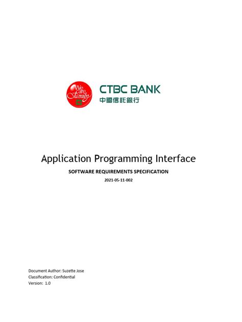 Software Requirements Specification Template Pdf