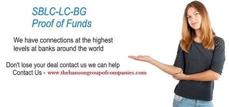Standby Letter Of Credit Sblc Funding Or The Monetizing Of Bank Instruments Including Bonds