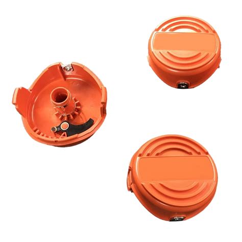 3 Pack Black Decker GH3000 Trimmer Cap Replacement Spool Cover
