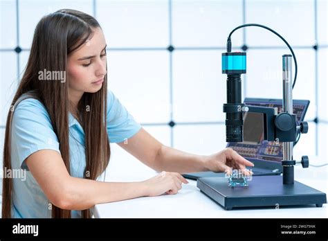 Microprobe Testing Investigating The Electrical Properties Of
