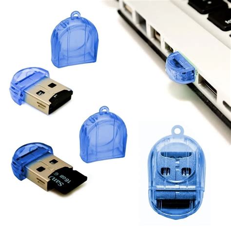 New USB 2 0 TF Nano Micro SD SDHC SDXC Memory Card Reader Writer USB Flash Drive In Card