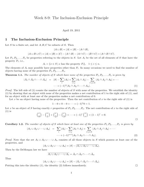 Inclusion Exclusion 4