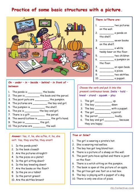Basic Structures Revision English Esl Worksheets Pdf And Doc