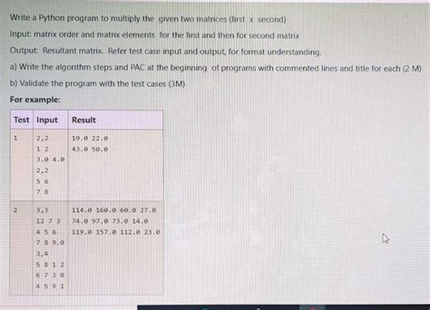Write A Python Program To Multiply The Given Studyx