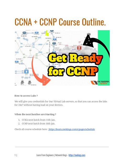 Ccna Ccnp Outline 1610048171 Pdf Computer Network Network Layer Protocols