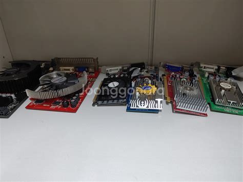 구형 그래픽카드 6개 팝니다 Ramvgasound 중고나라