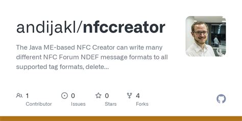 GitHub Andijakl Nfccreator The Java ME Based NFC Creator Can Write