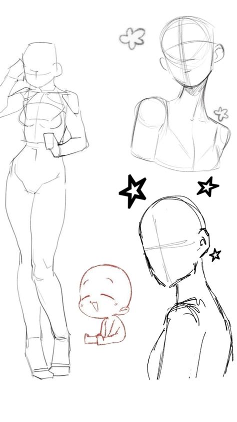 Chibi Poses Reference Chibi Base Set 7 By Nukababe On Deviantart Artofit