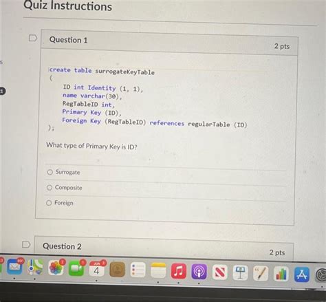 solved create table surrogatekeytable id int identity 1 1
