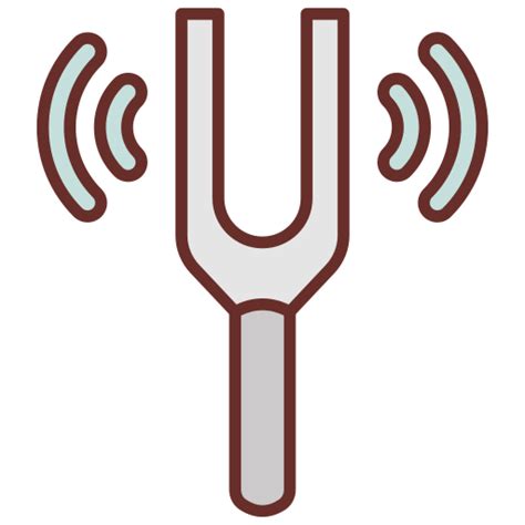 Tuning Fork Generic Color Lineal Color Icon