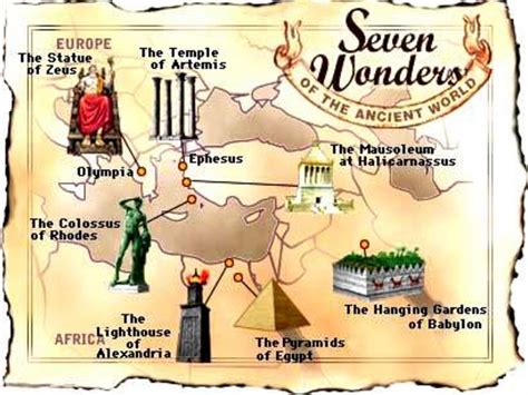 Семь чудес света презентация онлайн