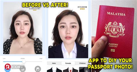Malaysian Passport Size Photo William Parr