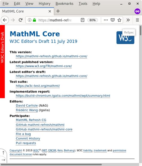 Mathml In Browsers