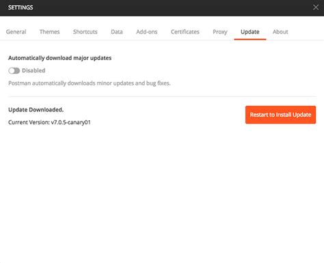Disable Postman From Updating New To APIs Postman Postman Community