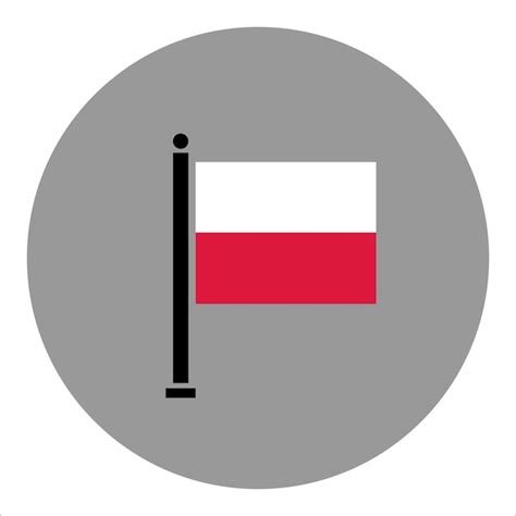 Premium Vector Poland Flag Official Colors And Proportion Correctly