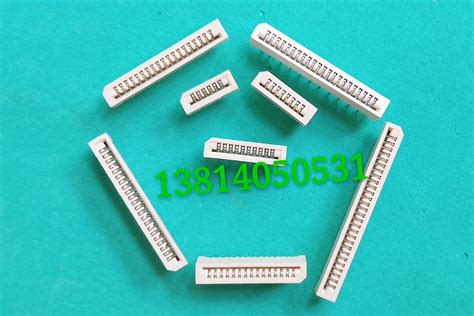 Fpc插座排线插件座子连接器10mm 25p 26p 27p 28p单面立式直针虎窝淘