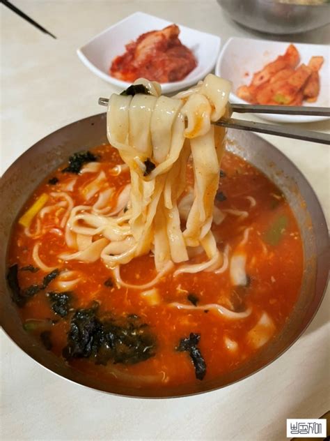 강릉 형제장칼국수 매운 거 좋아하면 존맛 강릉 맛집 네이버 블로그