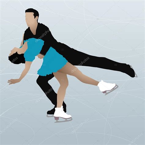 피겨 스케이팅 커플 — 스톡 벡터 © Haizuladri 26598969